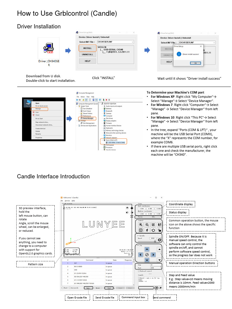 3018 Manuale Rapido | PDF | Usb | Computing Platforms