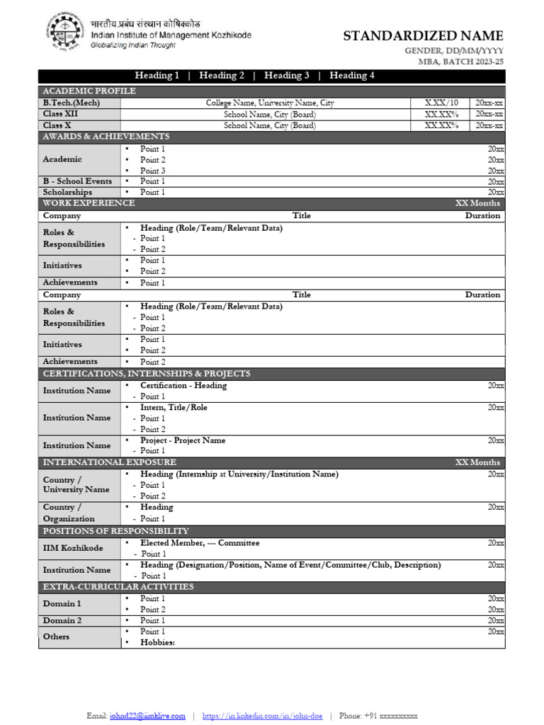 CV_WorkEx | PDF | Educational Stages | Vocational Education