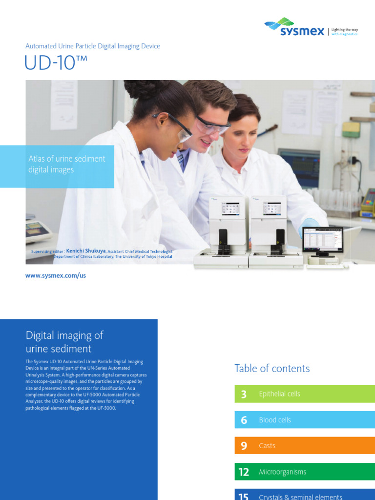 Sysmex Atlas of Urinary Sediments | PDF | Anatomy | Genitourinary System