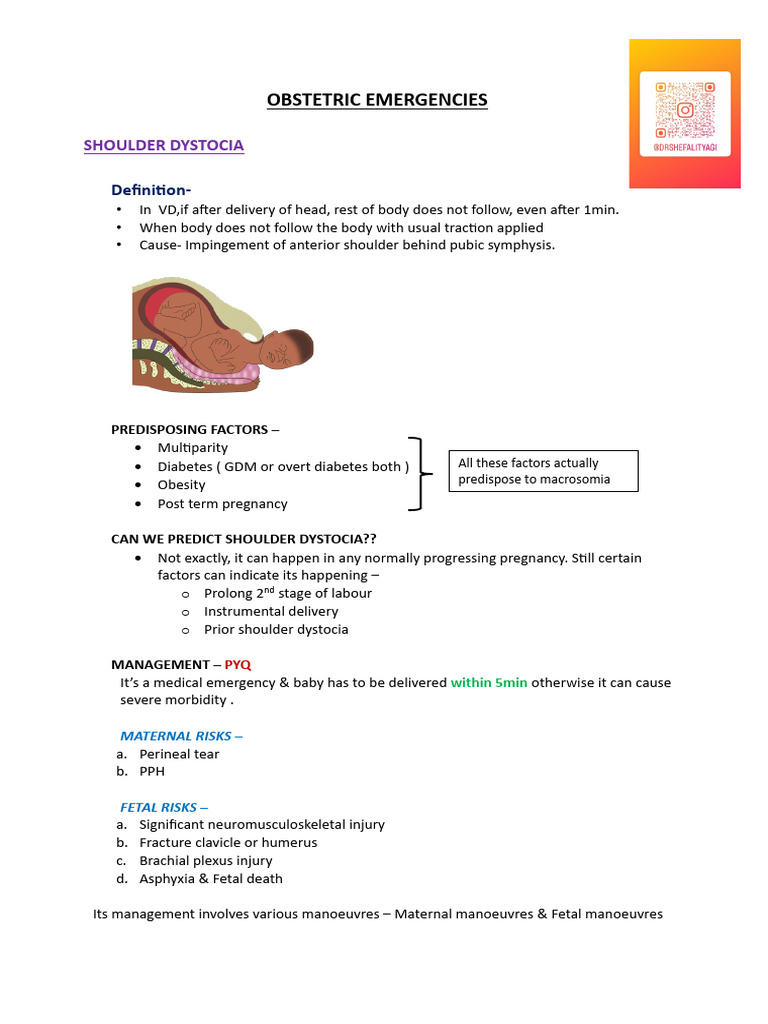 Obs emergency __community_file | PDF | Childbirth | Uterus