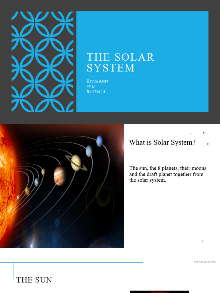 The Solar System | PDF | Planets | Solar System