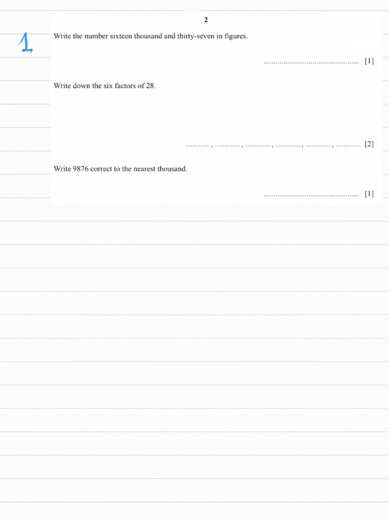 Year 8 Number Questions 2 | PDF