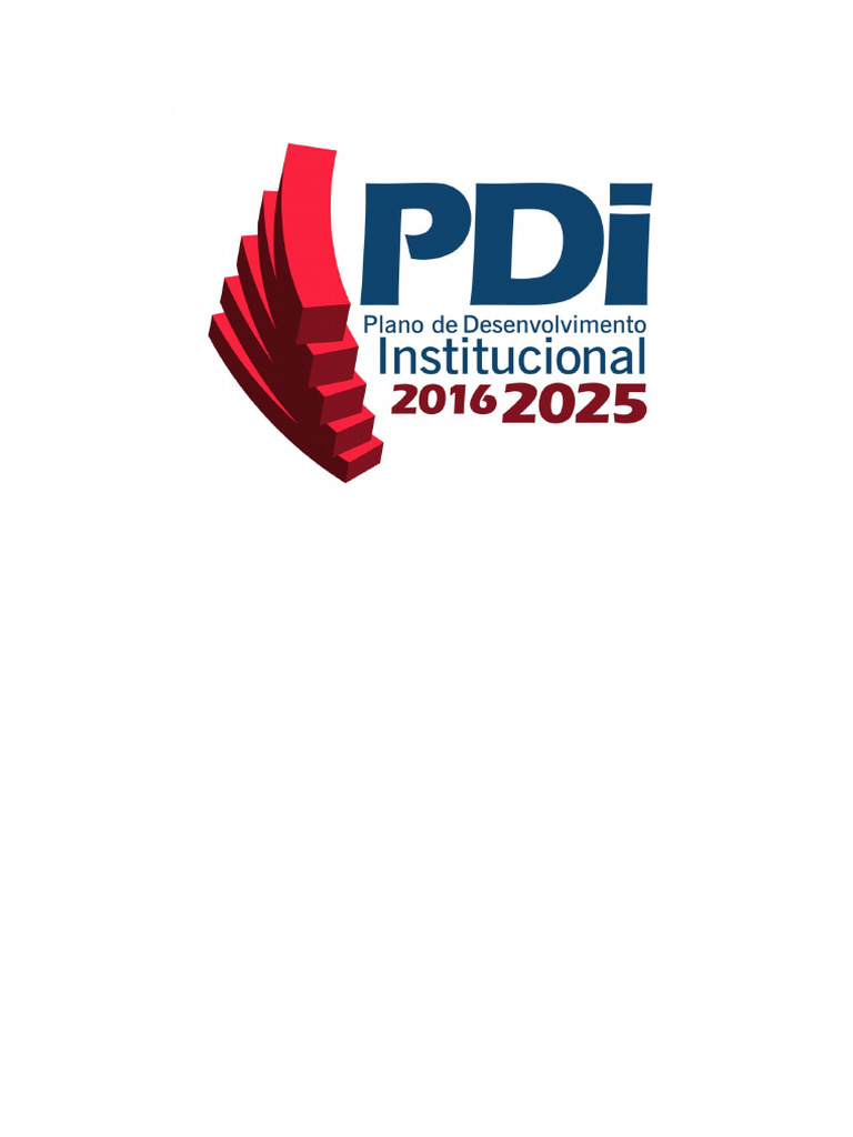 Pdi 2016-2025 | PDF | Sociologia | Pós-graduação