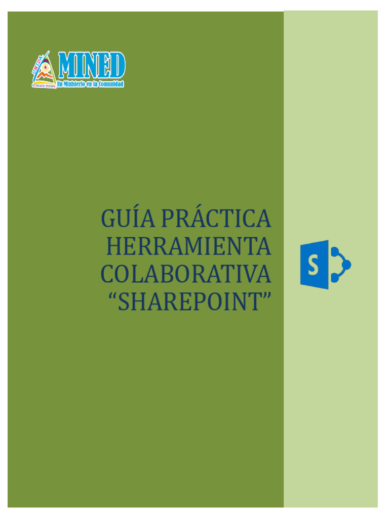 Guia Didáctia de SharePoint | PDF | Red mundial | Internet y web