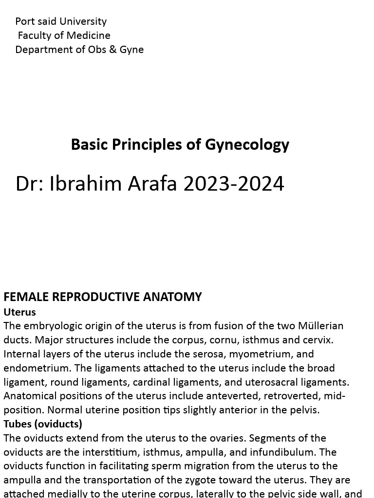 Anatomy Menses and Abnormalities تمريض طلبة | PDF | Menstrual Cycle ...