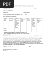 TIN2 Individual TIN Application | PDF | Identity Document | Government ...