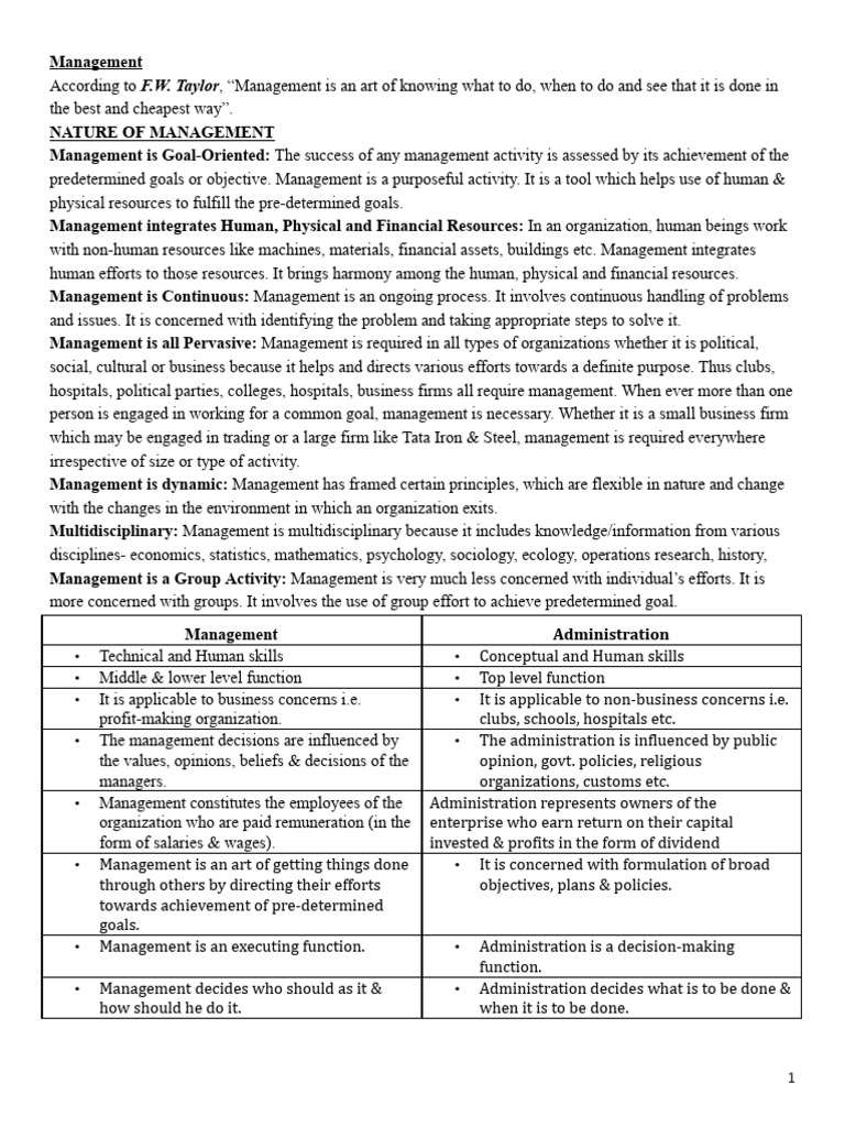 Management Theory Practice Pdf Leadership Motivation