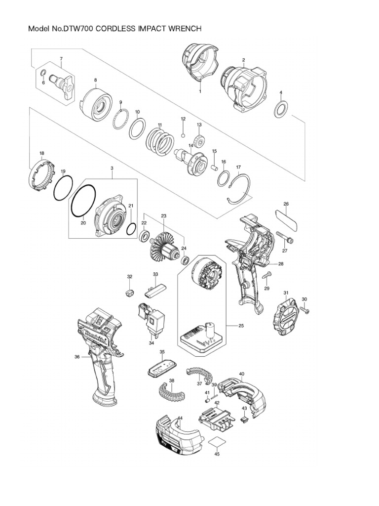 DTW700 Partlist | PDF | Equipment | Machines