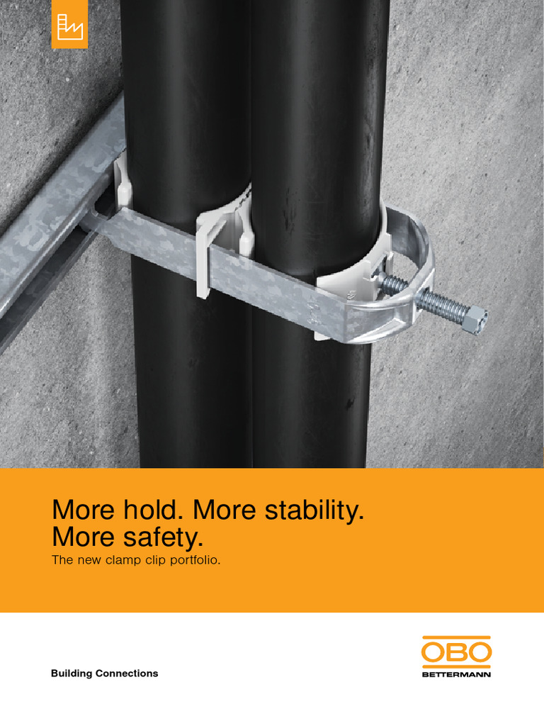Enhanced OBO Clamp Clips Portfolio | PDF | Screw | Steel