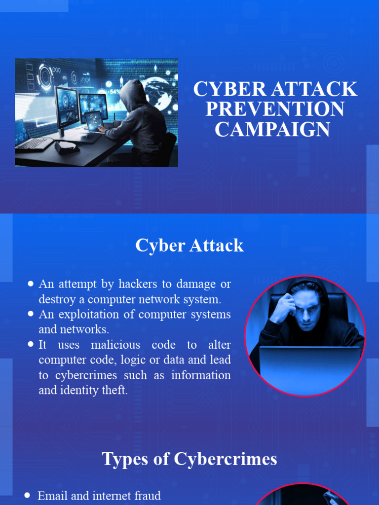 Cyber Attack Prevention Campaign | PDF | Cyberwarfare | Security