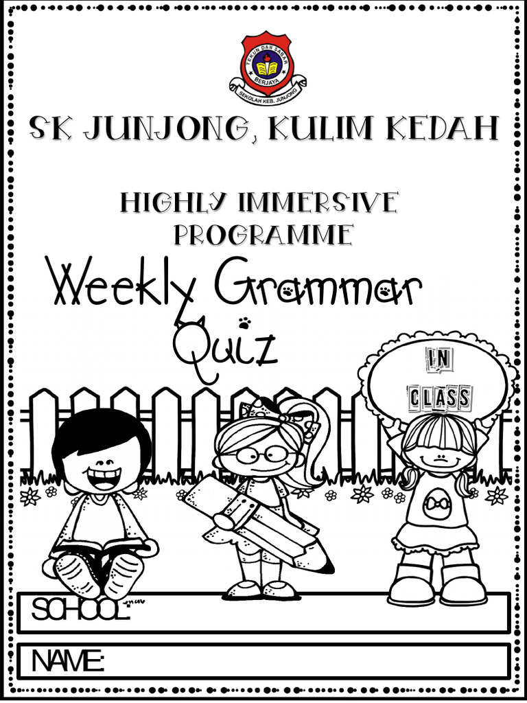 Weekly Grammar Quiz for Students | PDF