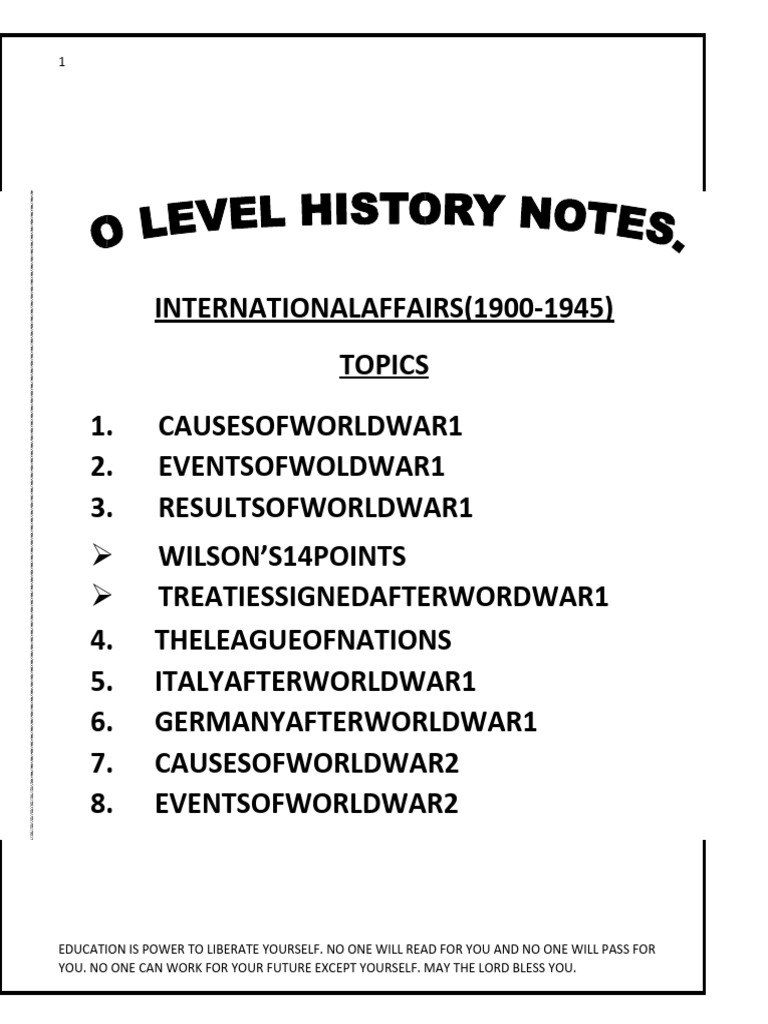 Europe O Level Notes | PDF | Travel