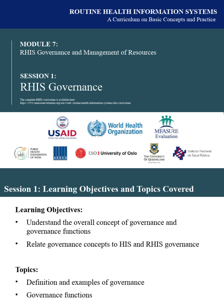 Module 7 PPT Session 1 | PDF | Strategic Planning | Governance