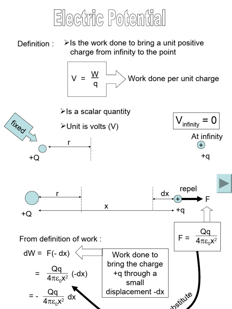 Chap12-Electric Potential and Electric Potential Energy | PDF ...