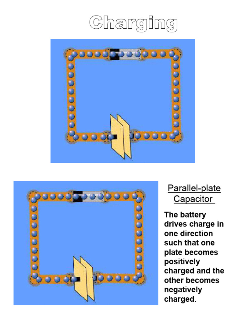 Capacitor Charging and Discharging Explained | PDF | Capacitor | Voltage