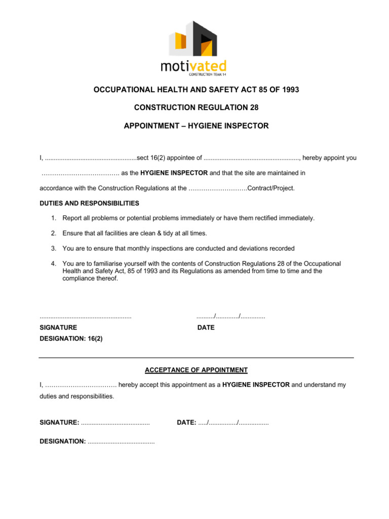 App-36 Hygiene Inspector | PDF | Computers | Technology & Engineering