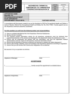 Emergency Coordinator Appointment Letter | PDF | Fire Safety | Firefighting