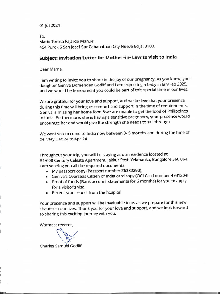 Letter Revised | PDF