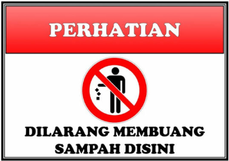 PDF Larangan Membuang Sampah | PDF
