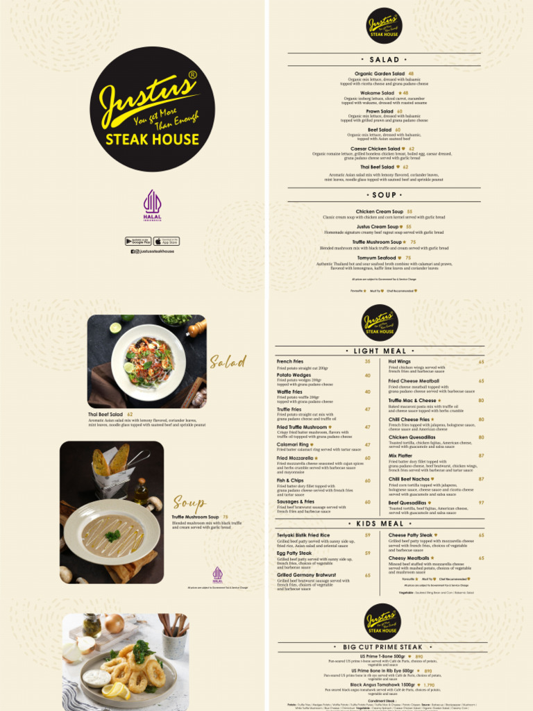 Menu Digital SH Prime Januari 2024 | PDF