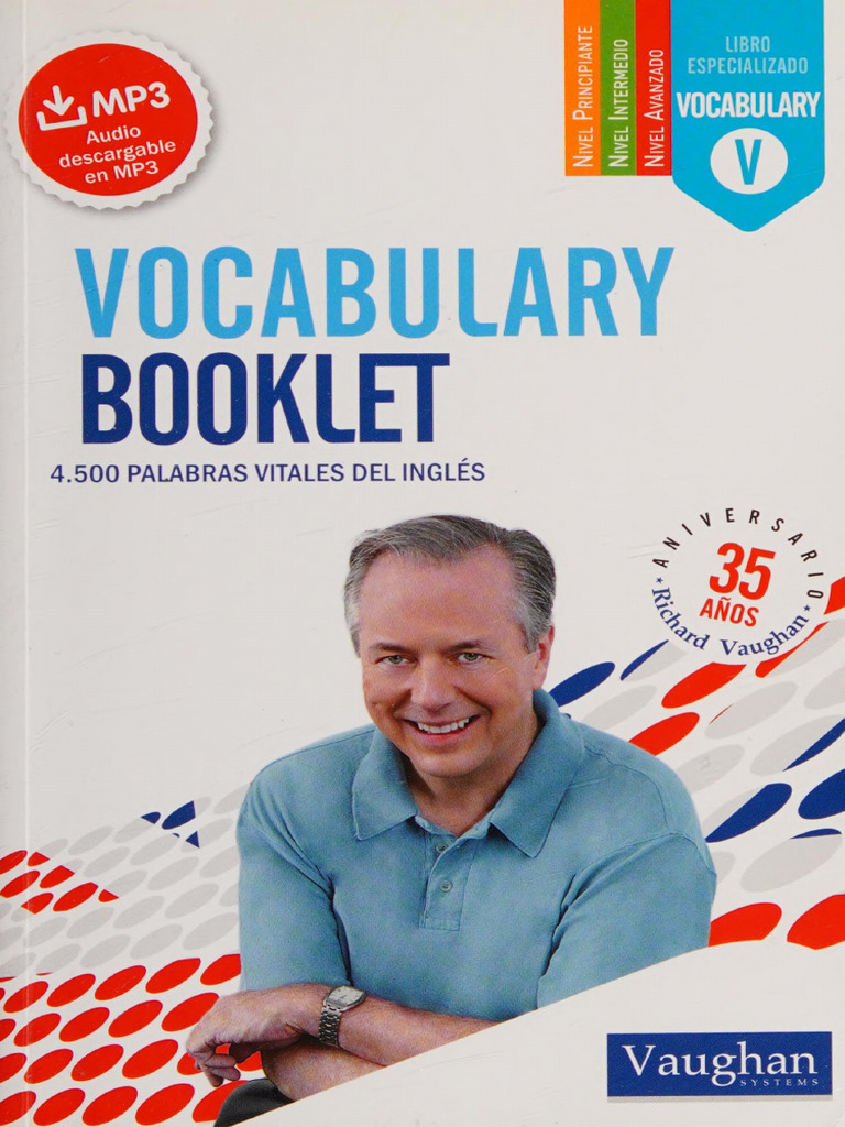 Vocabulary booklet 4500 palabras vitales del inglés | PDF