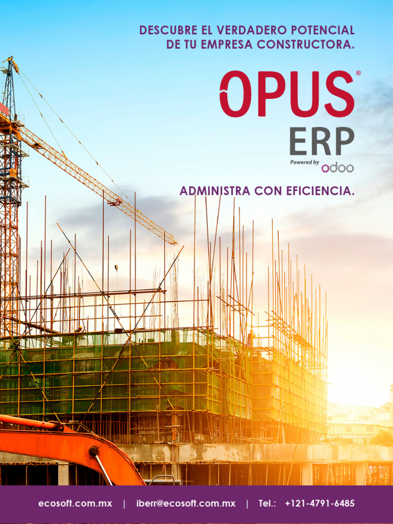 Opus e Constructoras | PDF | Planificación de recursos empresariales | Presupuesto