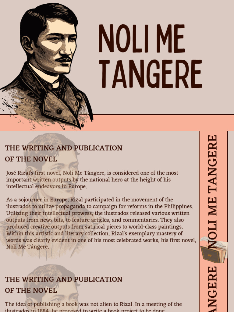 Lesson 7 Noli Me Tangere Compressed | PDF
