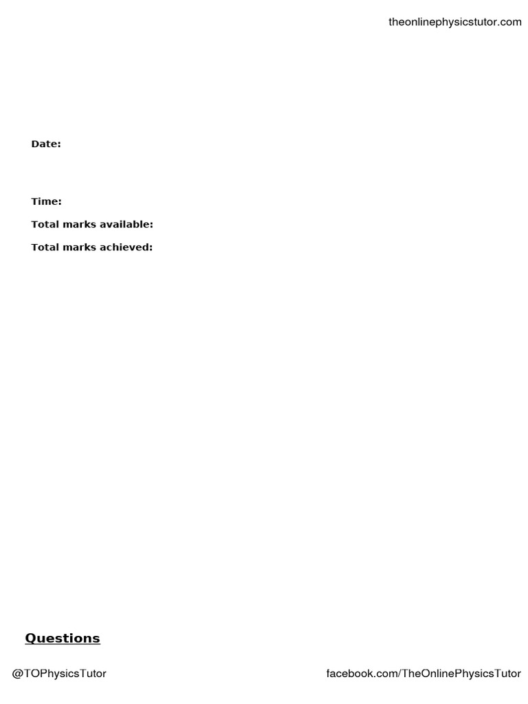 Edexcel Gravity Old QP | PDF | Black Hole | Orbit