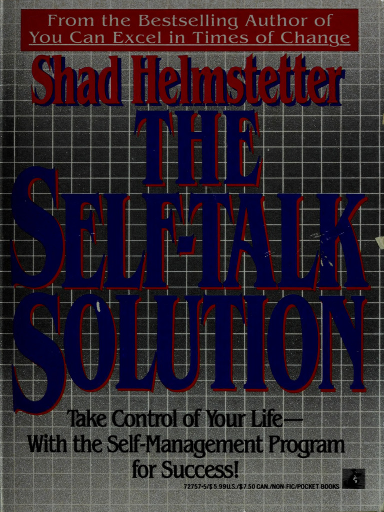 The Self-Talk Solution by Shad Helmstetter | PDF | Thought | Brain