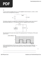 As and A Level Physics Core Practical 11 Capacitor Discharge (Student ...