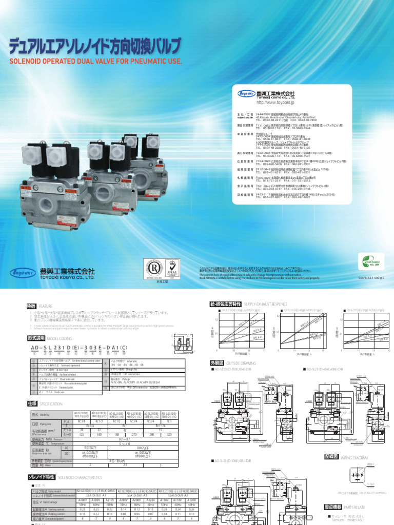 Dual Valve Catalog | PDF