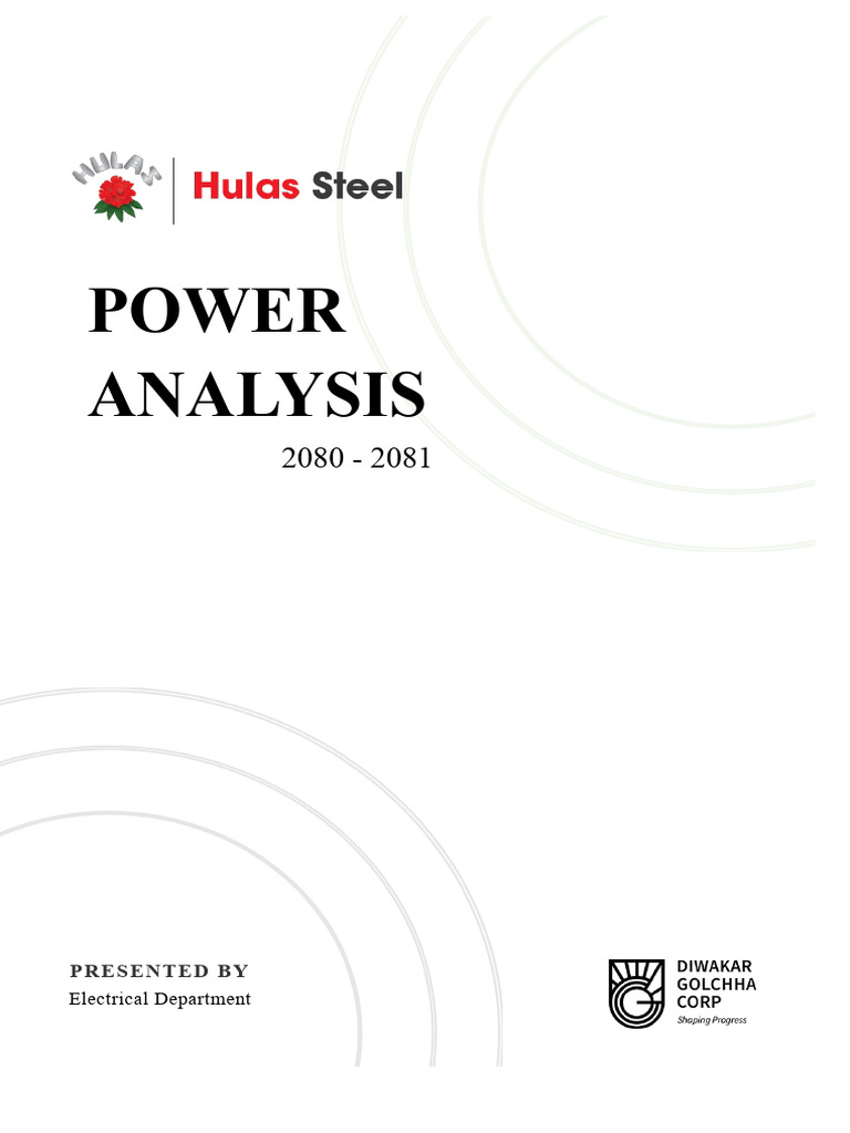 Breakdown Analysis Report 80-81 Steel Industries | PDF | Engineering ...