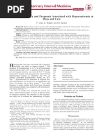ACVIM Guidelines for Hypertension in Pets | PDF | Hypertension ...