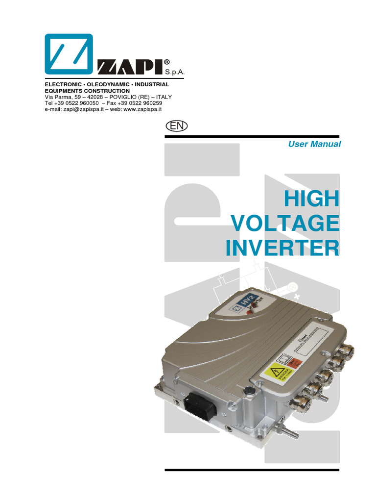 Afezp0ba (Hv2 Ing) | PDF | Power Inverter | Electrical Network