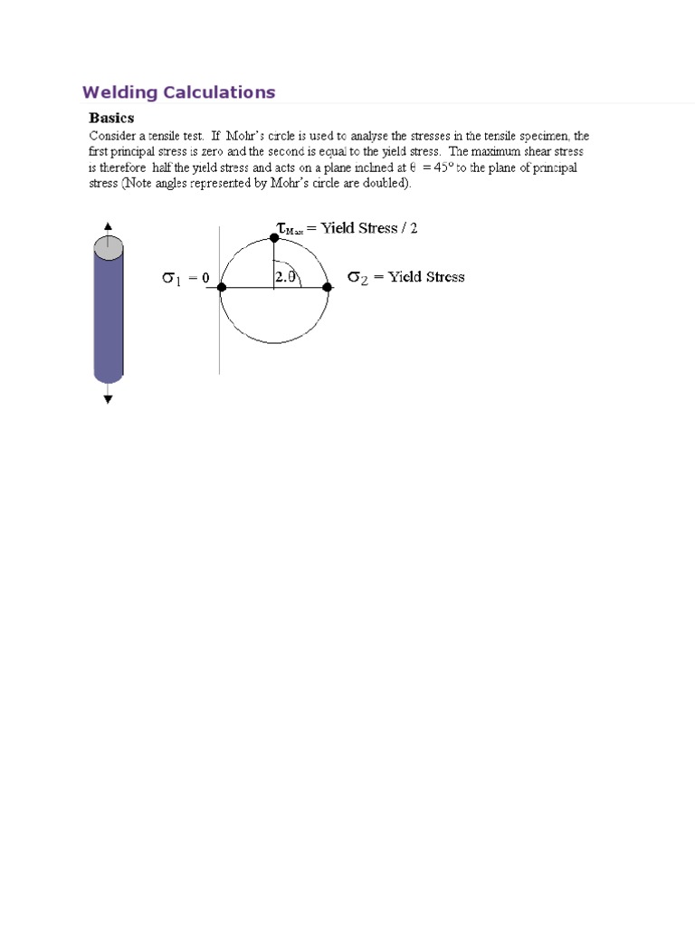 Welding Calculations | PDF | Travel