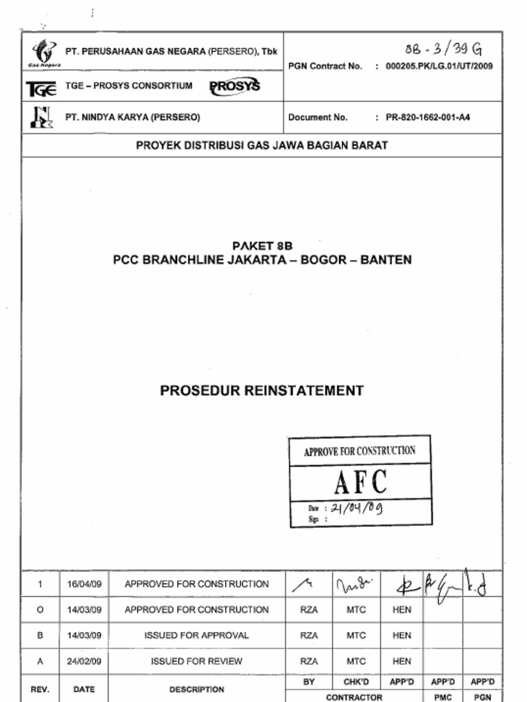 Pros.Reinstatement Rev.1 (Approved) | PDF