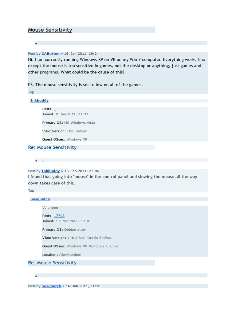 Mouse | PDF | Operating System | Microsoft Windows