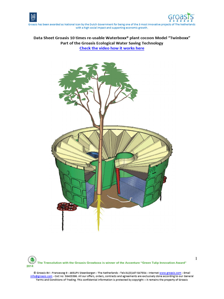 3 20180201 Datasheet Groasis Waterboxx Plant Cocoon - English | PDF ...