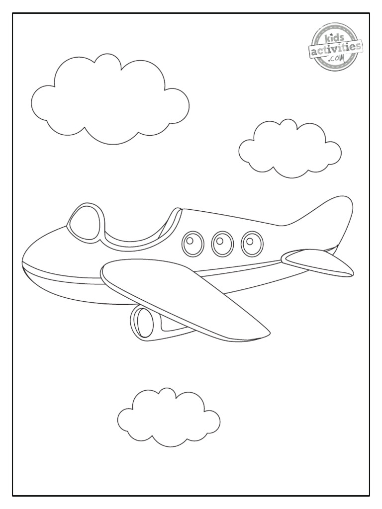 Jet Coloring Pages | PDF
