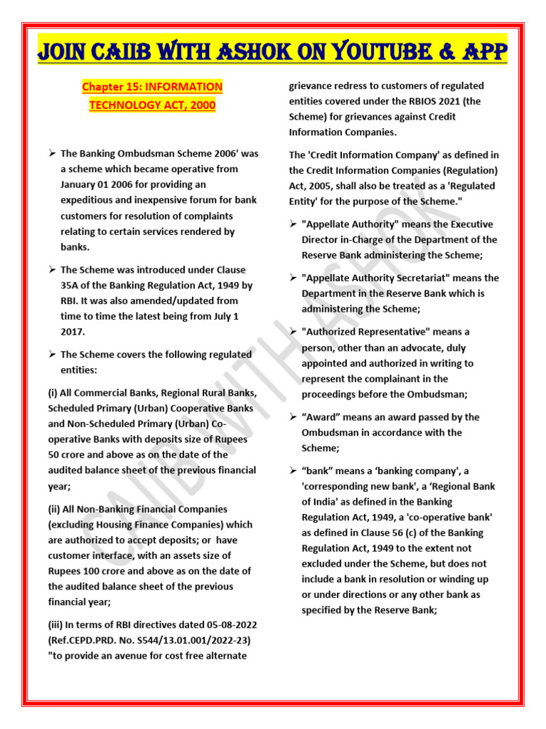 BRBL Module C Bullet Point | PDF | Securities (Finance) | Security Interest