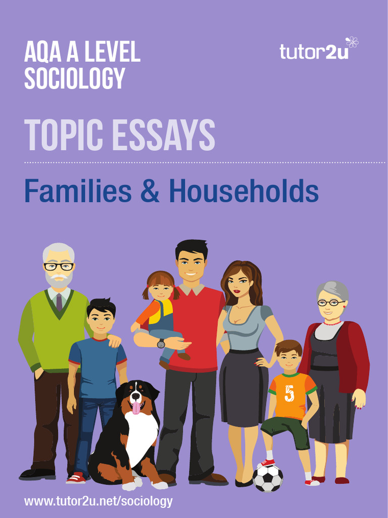 Sociologystoreaqa A Level Sociology Topic Essays Families Households 20 ...