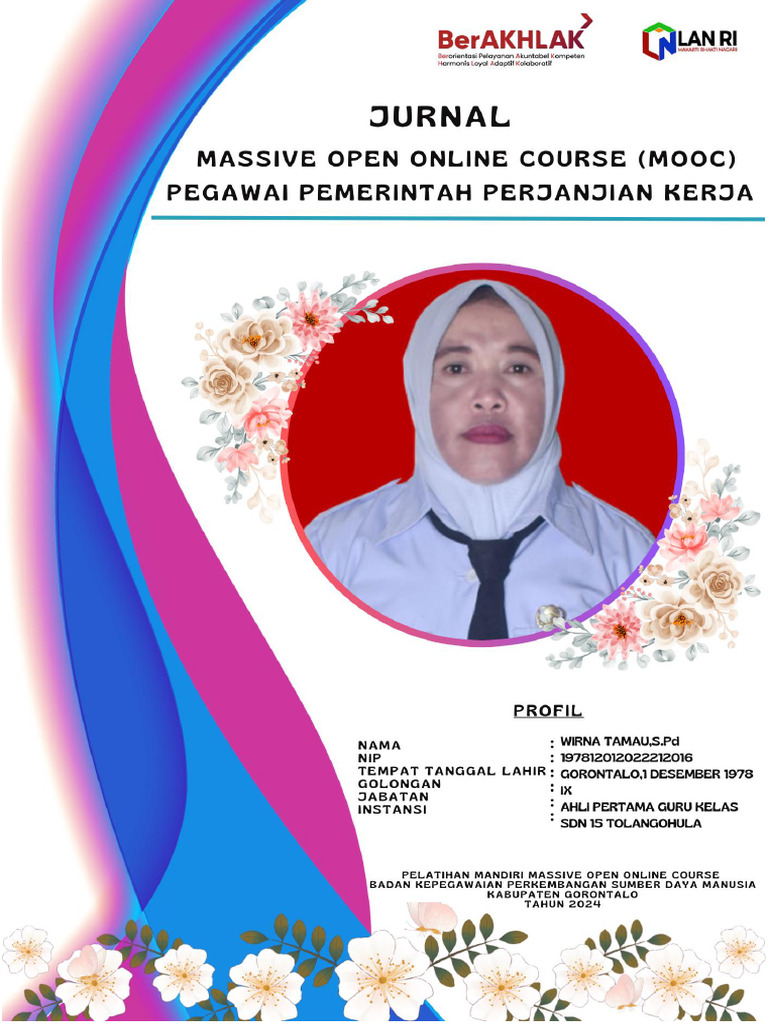 Wirna Tamau, S.PD - SDN 15 Tolangohula - Orientasi PPPK - Kabupaten ...