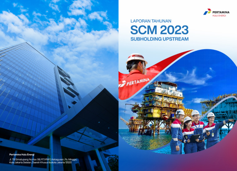 Cover Buku Laporan Pertamina | PDF