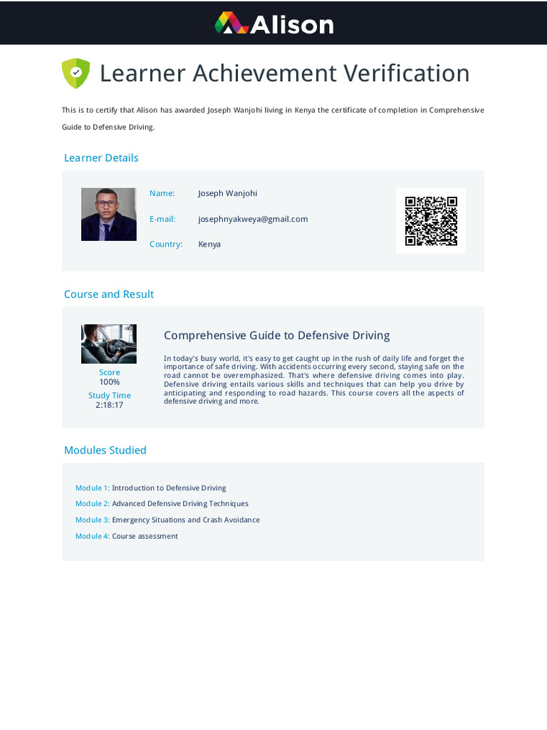 Learner Verification 6442 28039833 | PDF