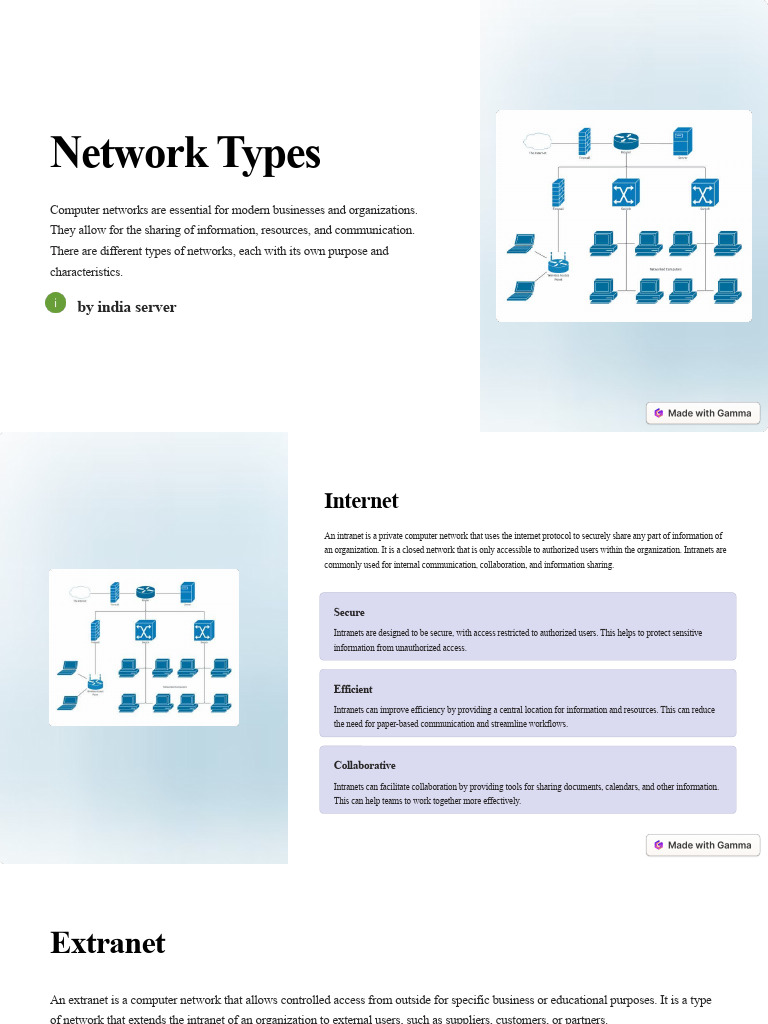 Network Types | Download Free PDF | Computer Network | Microsoft Windows