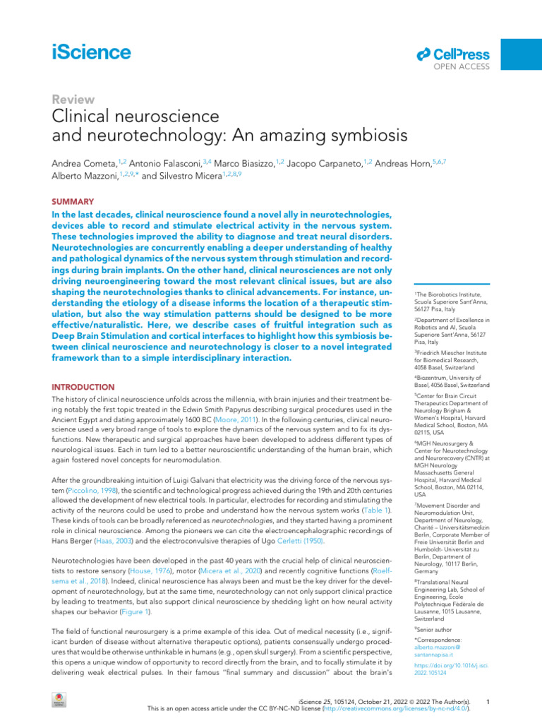 Clinical Neuroscience | PDF | Neuroscience | Cerebral Cortex