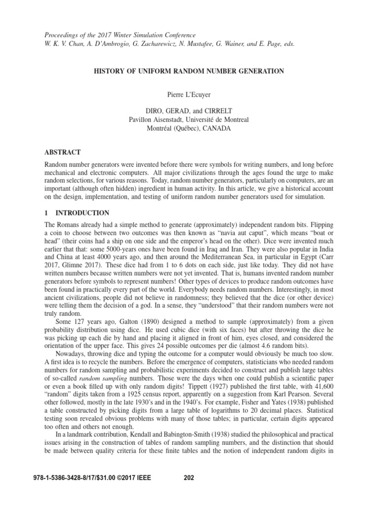 Review 6 | PDF | Randomness | Mathematics