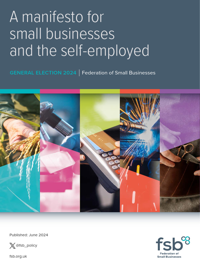 FSB General Election Manifesto 2024 | PDF | Business