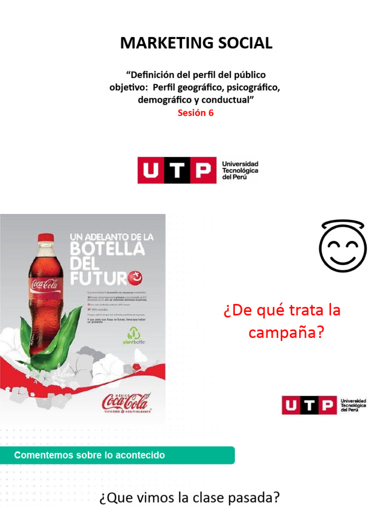 S06 - s01 Definición Del Perfil Del Público Objetivo | PDF | Marketing | Comportamiento