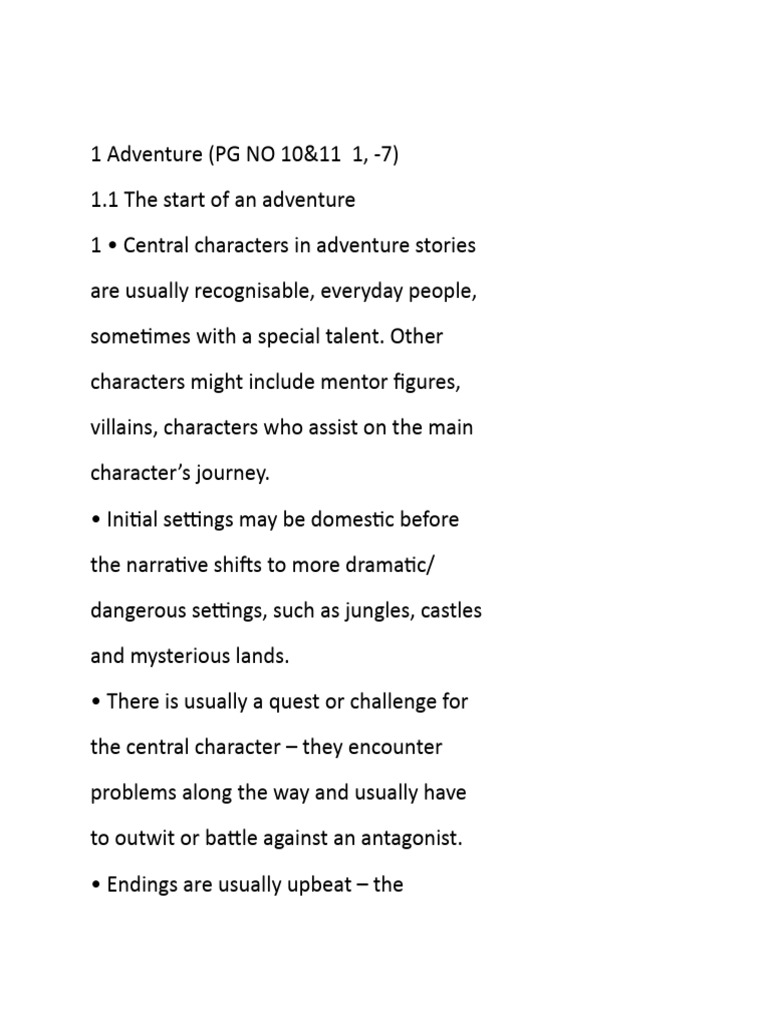 Quest Notes C.W GR 6 | PDF | General Fiction
